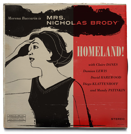 Ty Mattson: Homeland-Inspired Vintage Record Covers - Design Work Life